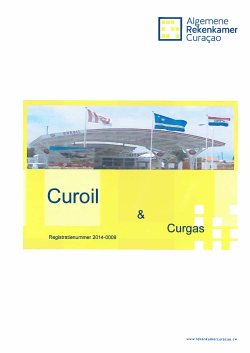 Curoil & Curgas - Algemene Rekenkamer Curacao